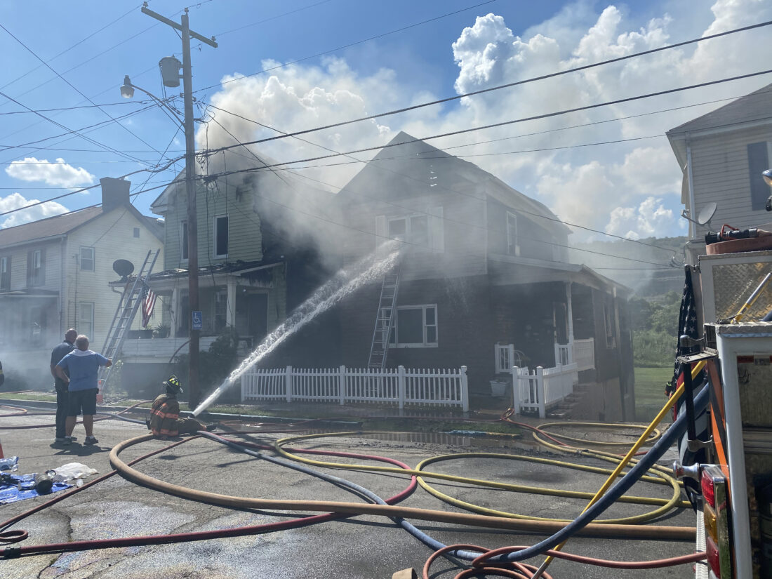 Wellsburg fire spreads to multiple homes | News, Sports, Jobs - The ...